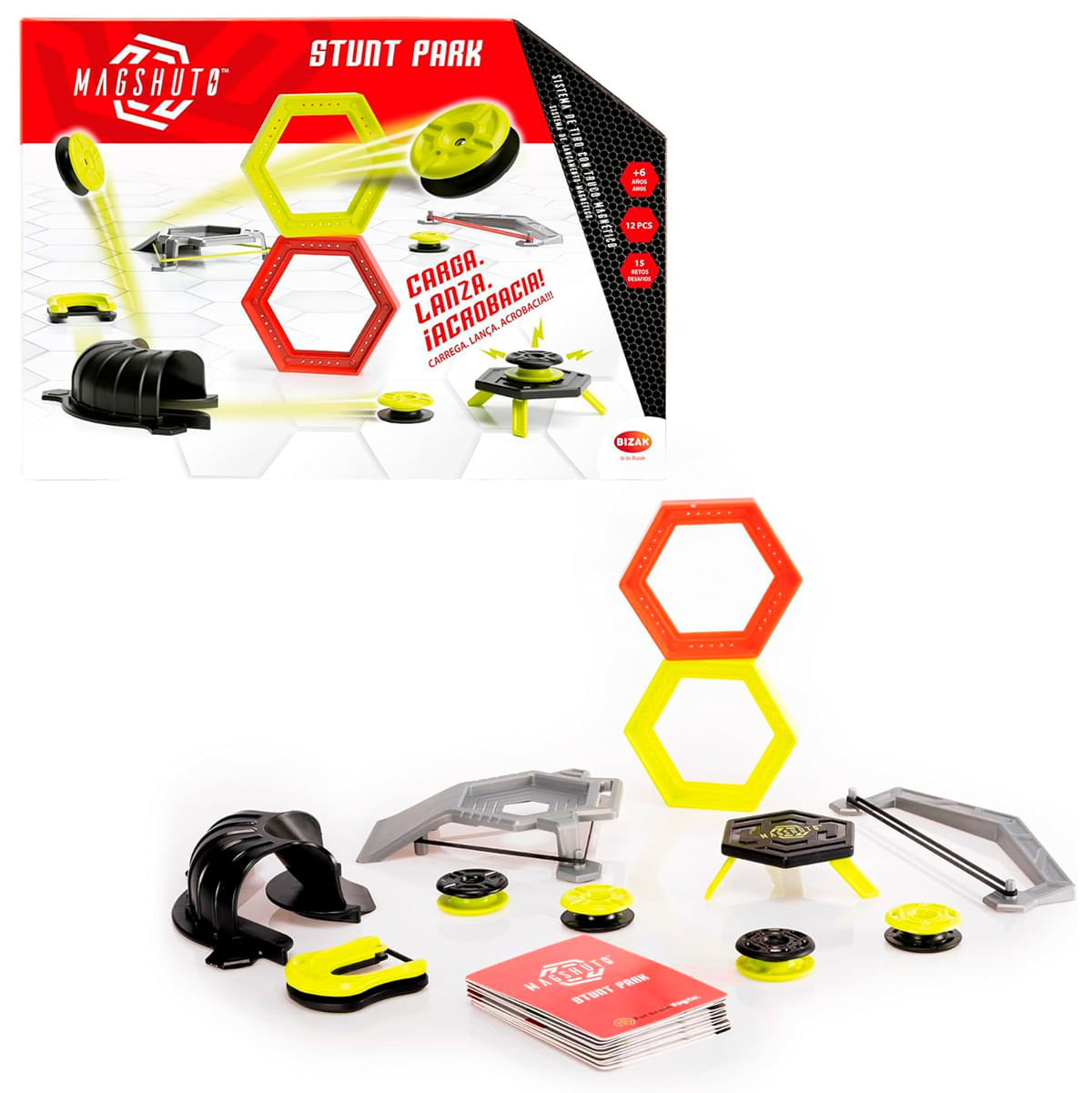 Magshuto Stunt Park Set de Acrobacias Extremos - Drim