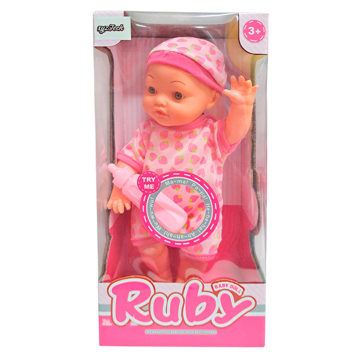 Muñeca Bebé Ruby con Sonido - Drim