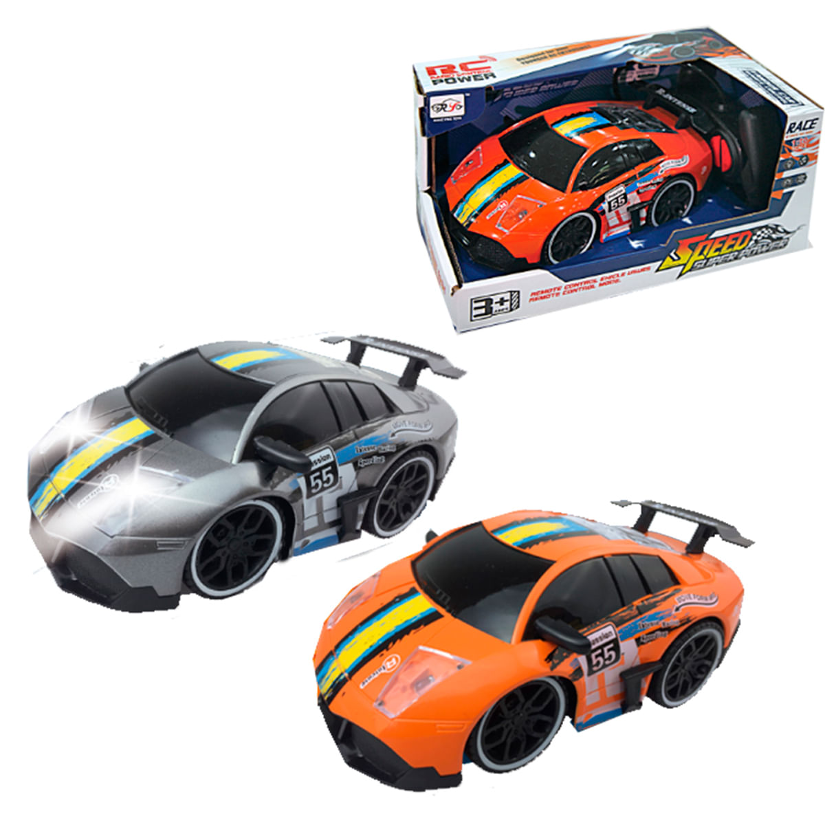 Coche Carreras Race Escala 1:20 R/C Surtido - Drim