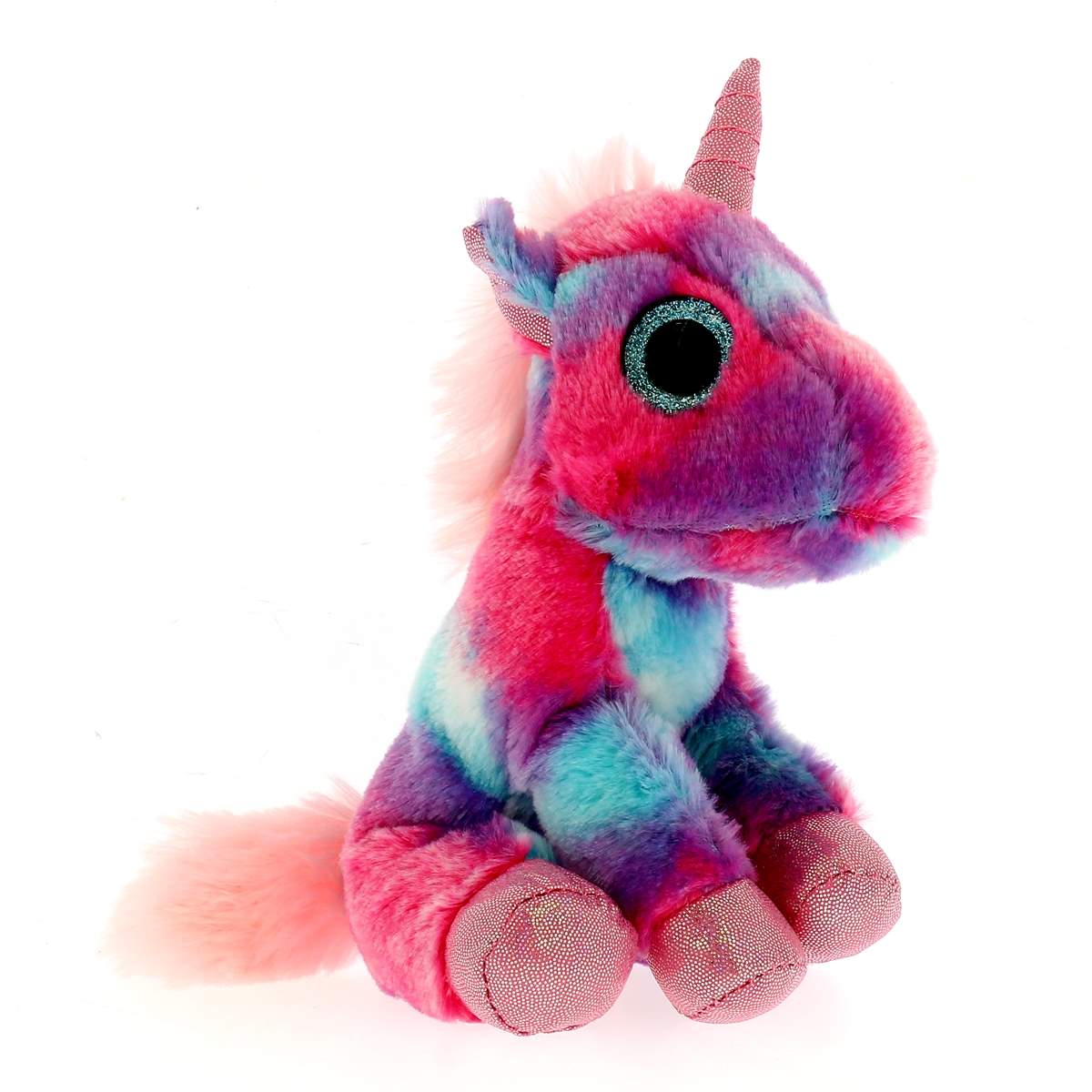 Peluche Unicornio Multicolor Rosa 17 cm Peluche Unicornio Multicolor Rosa 17 cm