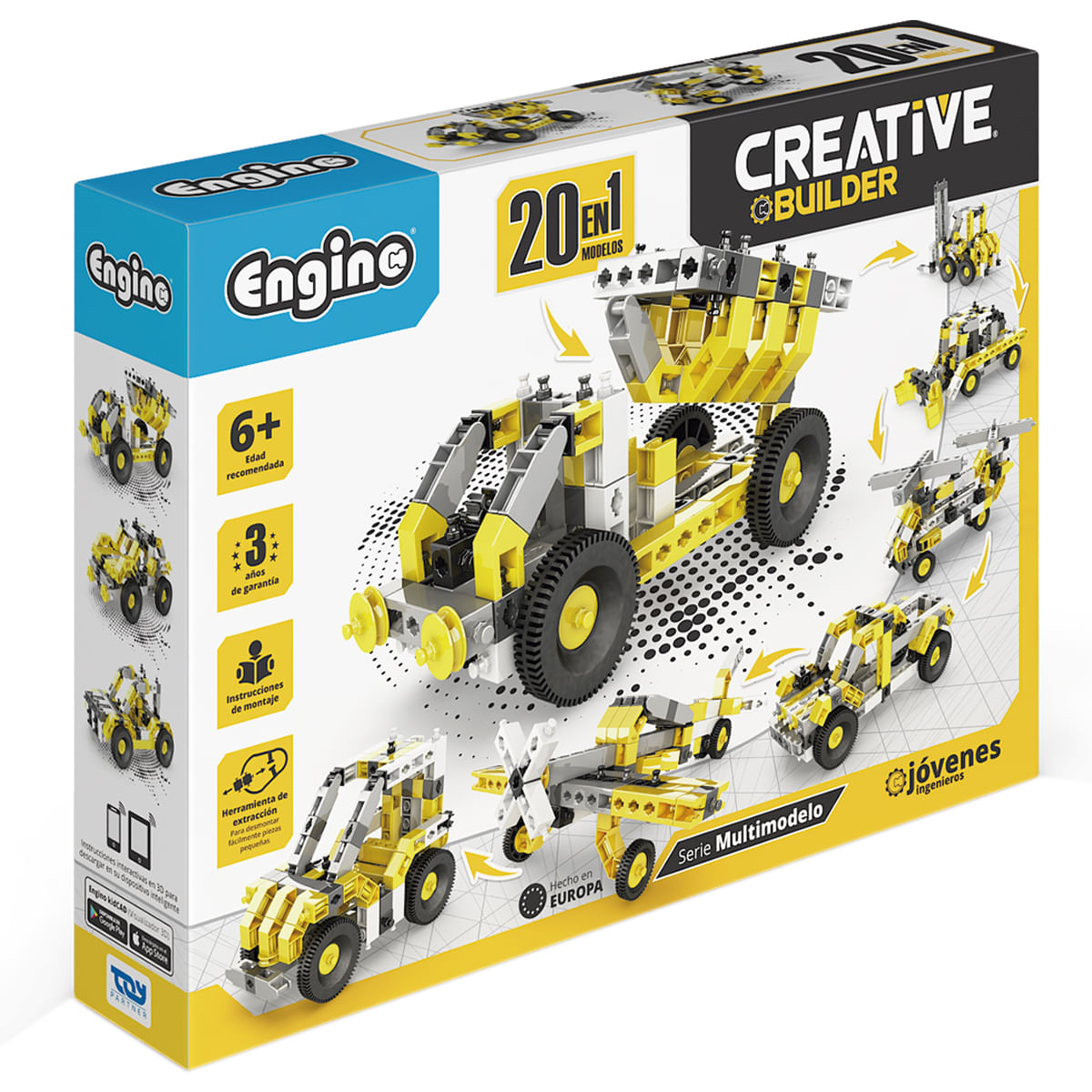 Engino Pack Construcción 20 Modelos en 1 - Drim