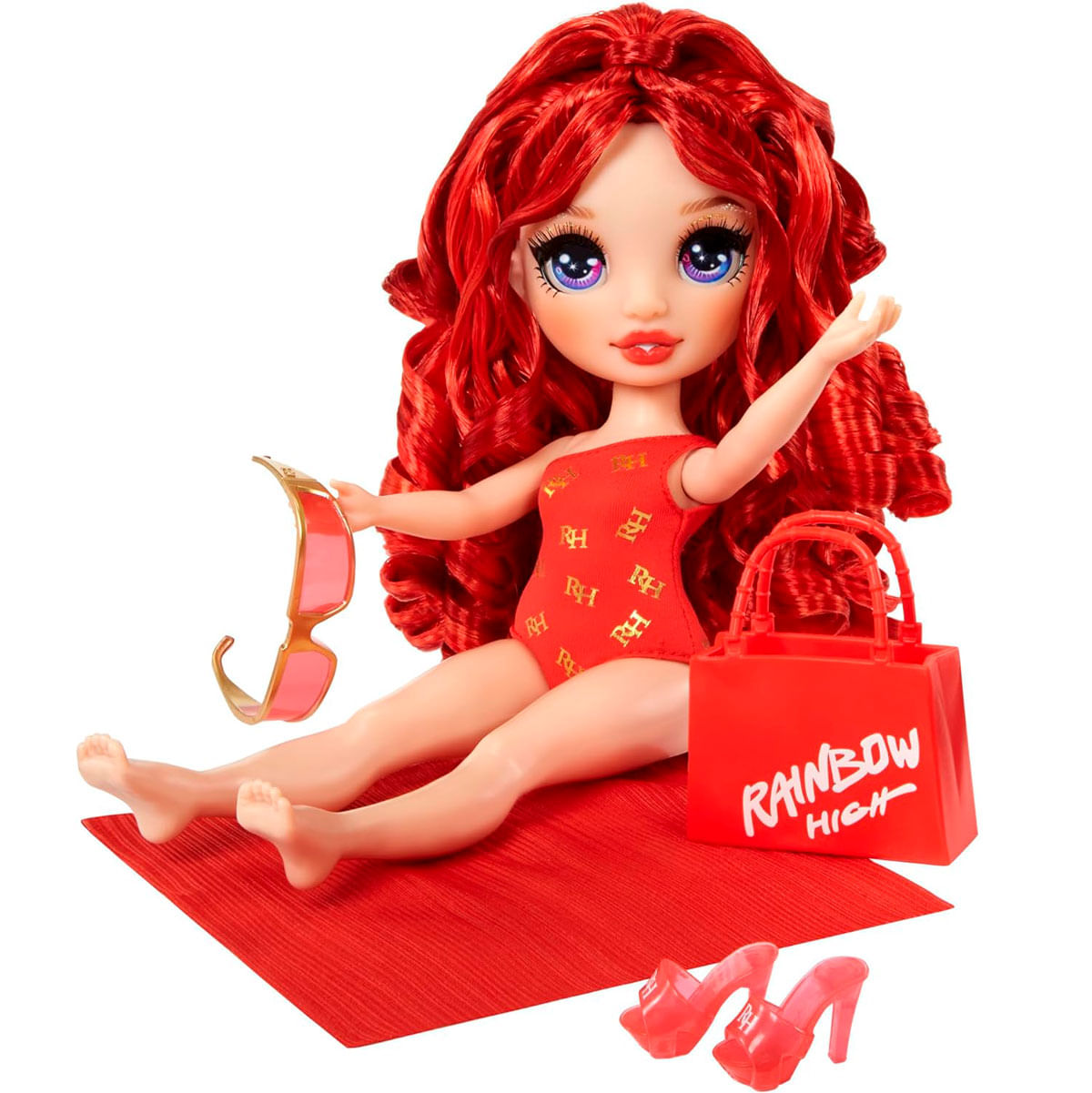 Rainbow High Swim & Style Muñeca Ruby Anderson - Drim