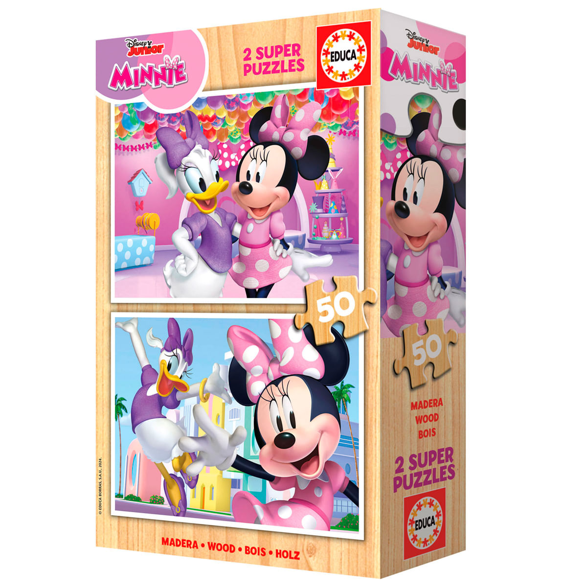 Minnie Mouse Puzzle 2x50 Piezas - Drim