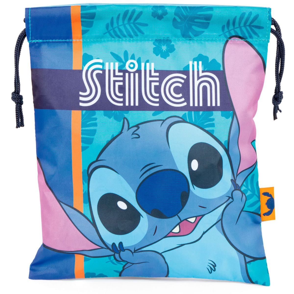 Stitch Bolsa Merienda Azul