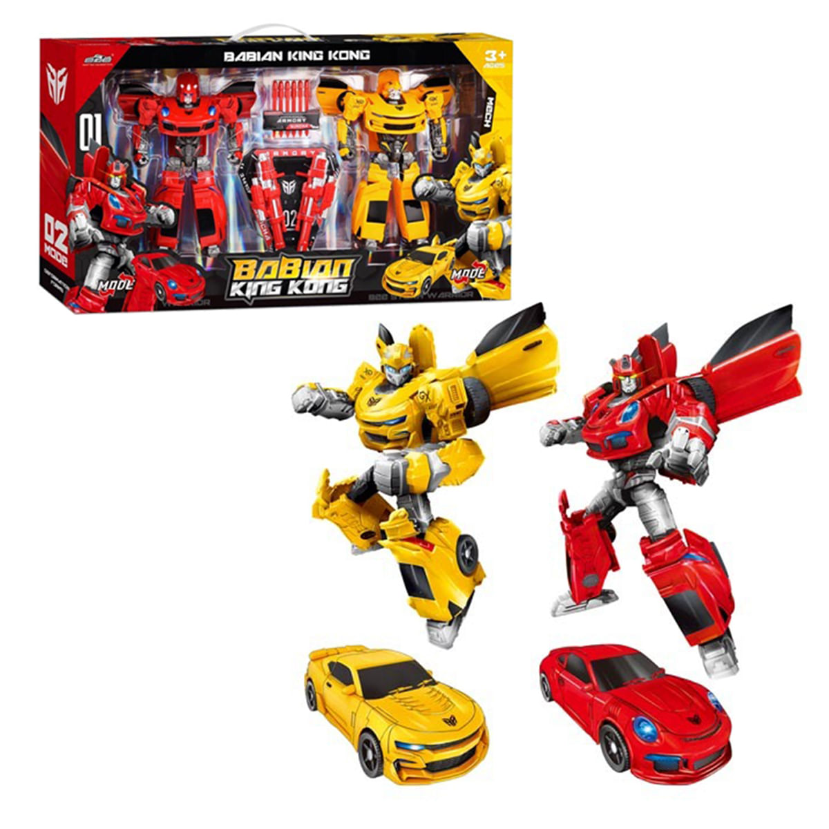 Pack Robots Transformables - Drim