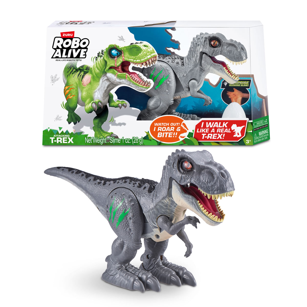 Robo Alive Dinosaurio T-Rex Surtido - Drim