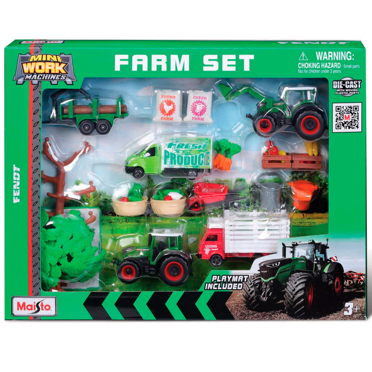 Mini Work Machines Playset Granja Surtido - Drim