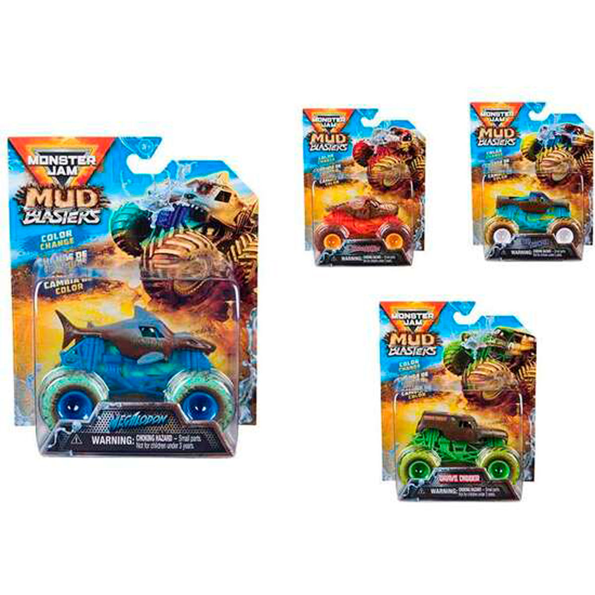 Monster Jam Mud Vehículo Individual Surtido - Drim