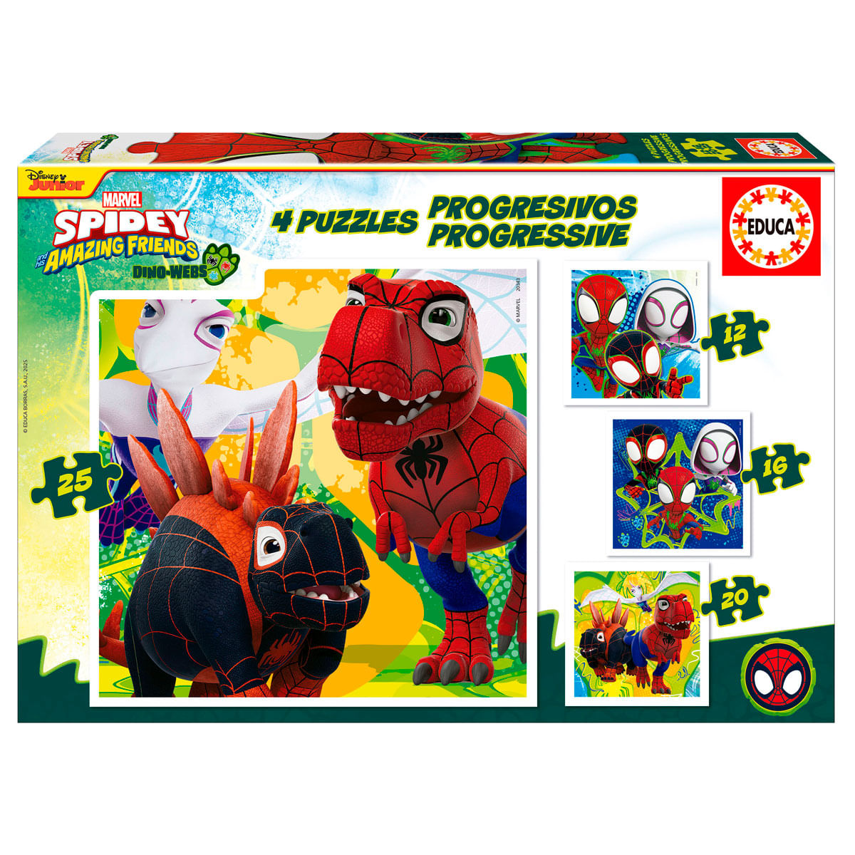 Spidey Pack Puzzles Progresivos - Drim