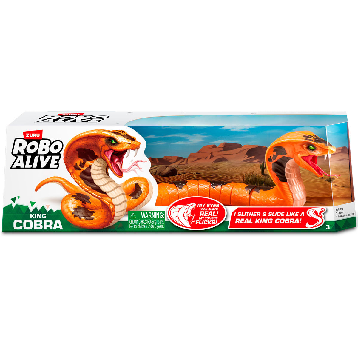 Robo Alive King Cobra Serpiente - Drim