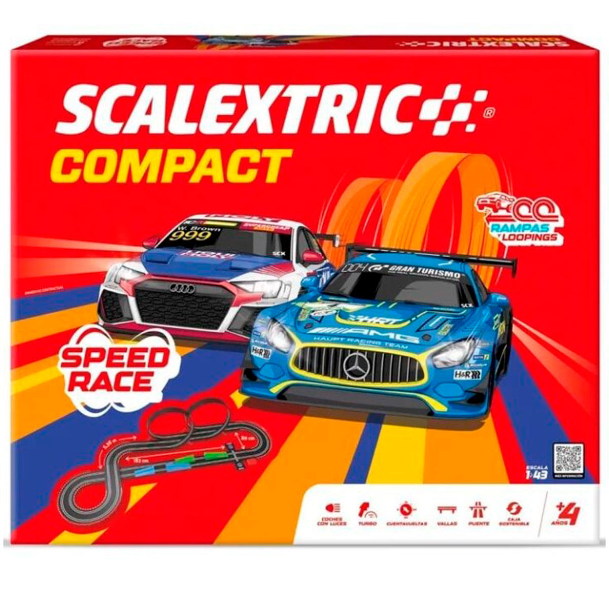 Scalextric Compact Pista Speed Race - Drim
