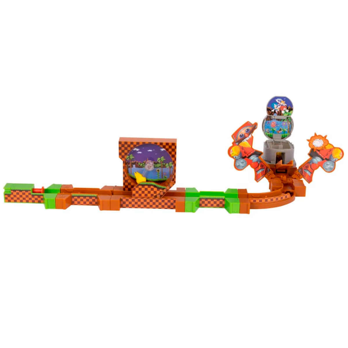 Sonic Go Go Racers Playset Deluxe Super Sonic - Drim